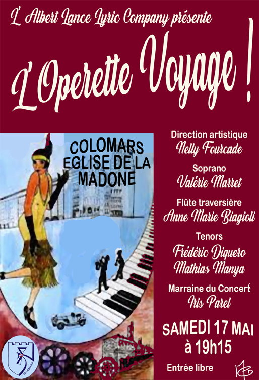 L'opérette voyage ! - Colomars